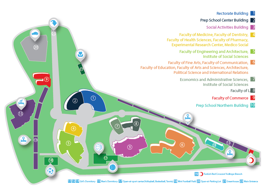 Campus Map | School of Applied Sciences